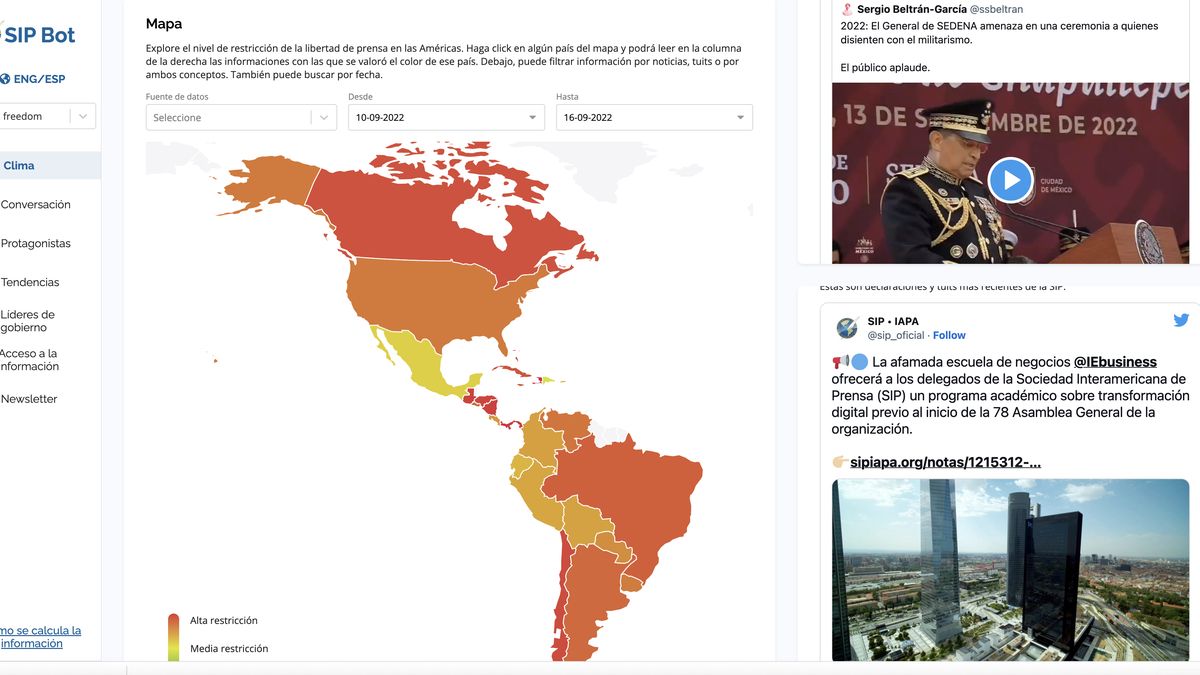 SIP Bot: Más luto e incertidumbre sobre el periodismo en las Américas